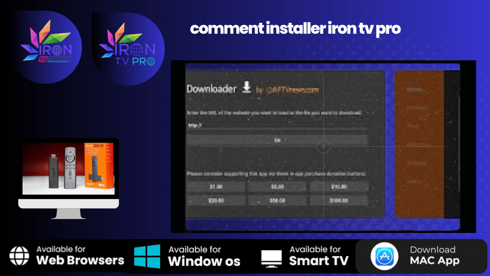 comment installer iron tv pro 5.1 Guide Complet